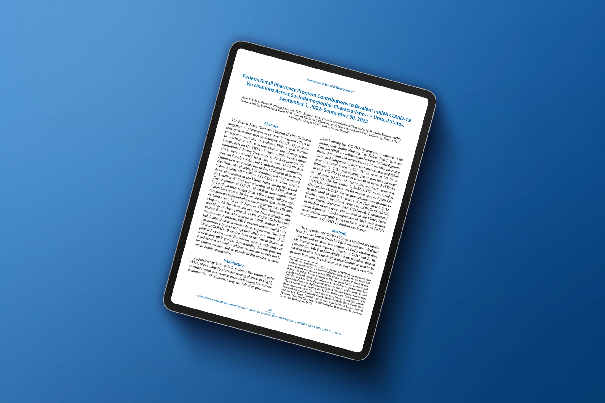 New CDC Study Underscores Irreplaceable Role of Pharmacy | NACDS